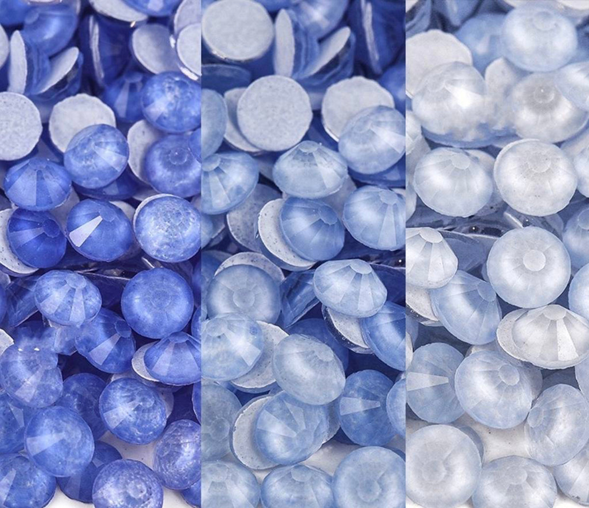 Color change Purple rhinestones – Graceful Rose Stones